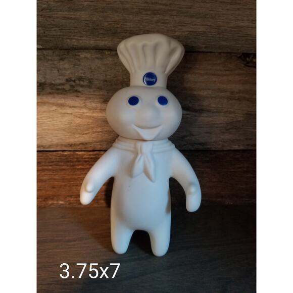 Pillsbury | Toys | Vintage Pillsbury Doughboy 971 7 Rubber Squeezable ...